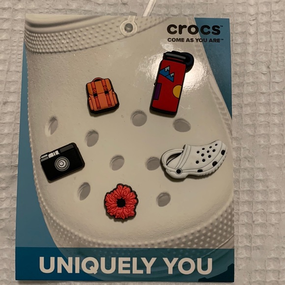 CROCS | Shoes | Crocs Jibbitz Vacay Girlsset | Poshmark